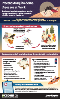 CCOHS: Prevent Mosquito-borne Diseases at Work