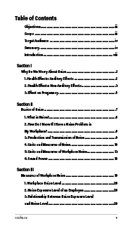 CCOHS: Noise Control in Industry: A Basic Guide